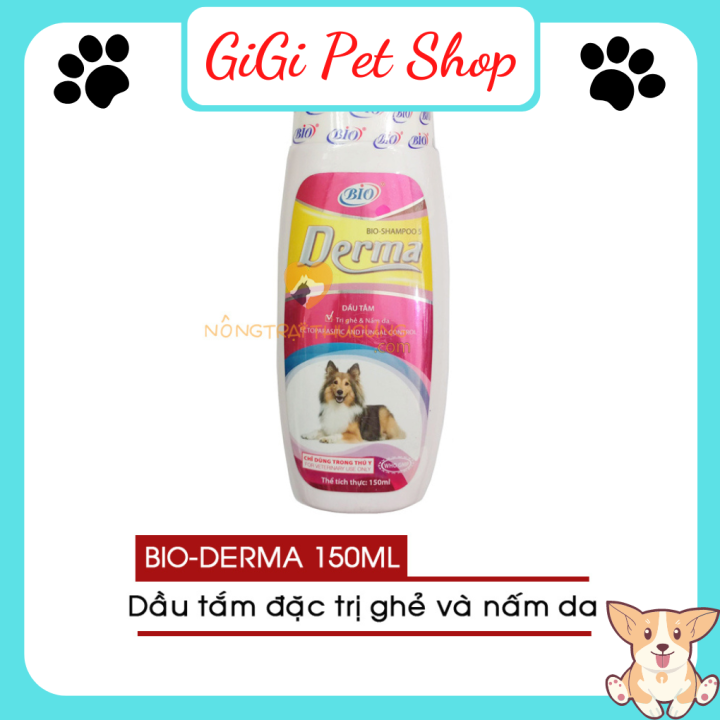 Sữa tắm Derma 150ml trị nấm da, viêm nang lông, viêm da, ghẻ an toàn ...