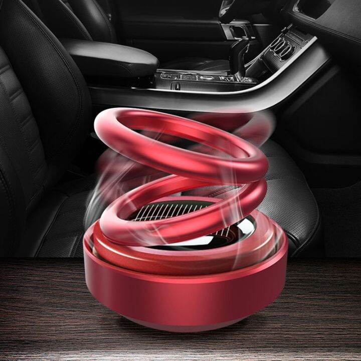 HYS Solar Powered Car Double Loop Rotary Suspension Dashboard Perfume ... HYS Solar Powered Car Double Loop Rotary Suspension Dashboard Perfume ...