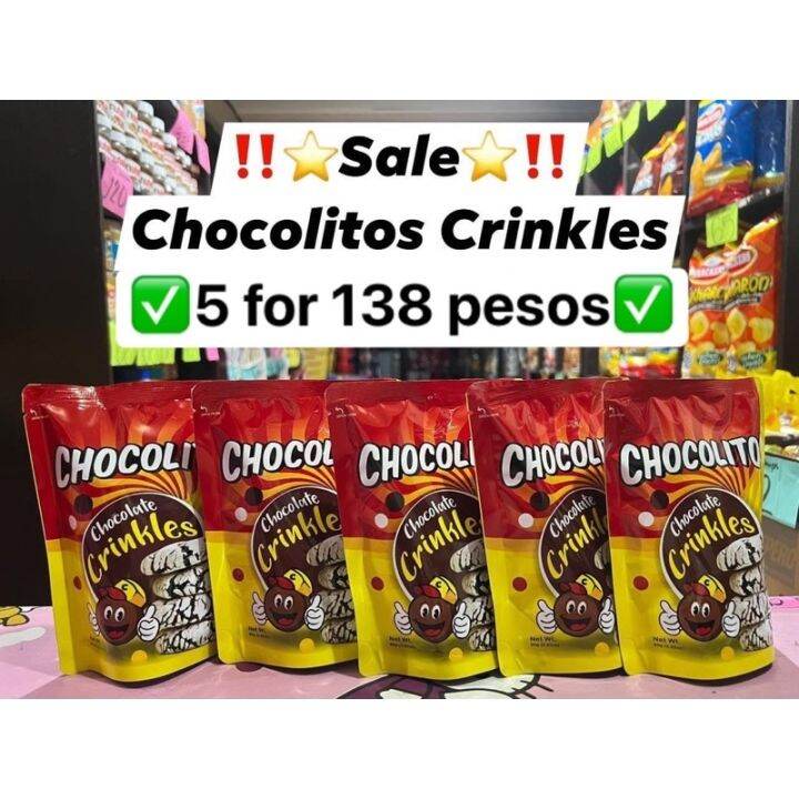 Chocolitos Crinkles 5 Packs | Lazada PH