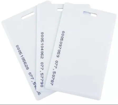 บัตรทาบ RFID keycard แบบหนา 1.8 mm HIP Proximity Card 125KHz.1 แพ็ค มี ...