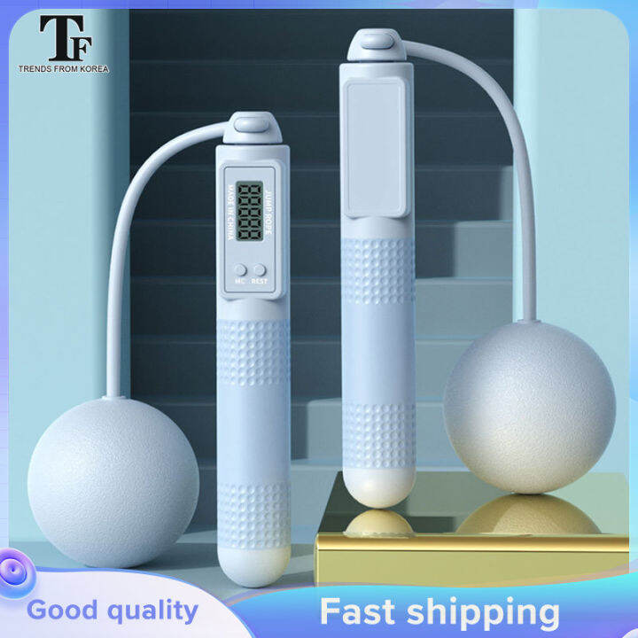 TF Adult model dual-purpose jump rope smart counting wire rope ...