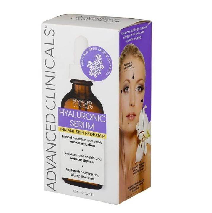 Advanced Clinicals Hyaluronic Serum 52mL | Lazada Indonesia