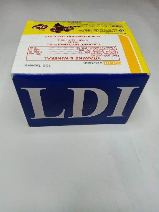 [AGRIVET] CALVEEX REFORMULATED 10 TABLETS FIGHTING COCK VITAMIN/ FOR ...