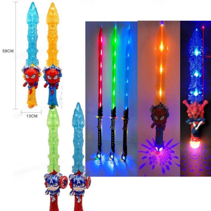 Spiderman Sword Toy Ultraman Zero Ultraman Sword with Light & Sound ...