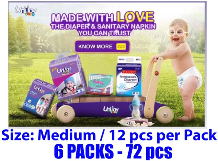 Imported High Quality Baby Diapers - UNIJOY EXTRA DRY PREMIUM SOFT ...