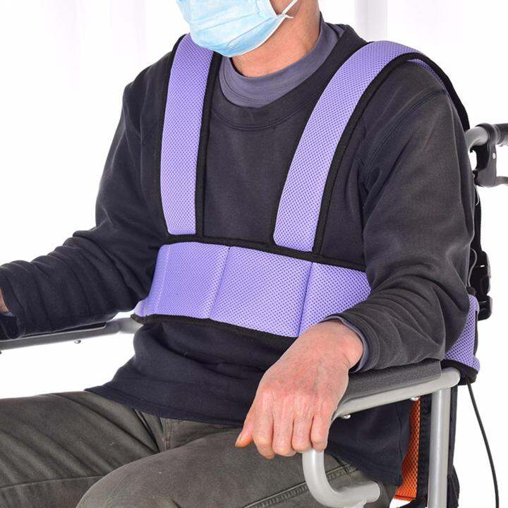 Fenteer Wheelchair Seat Belt Restraints Safety for with Easy Release ...