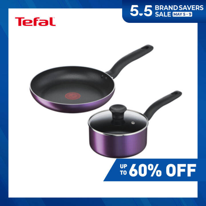Tefal Cooking Source Purple Velvet 3-piece Set | Lazada PH