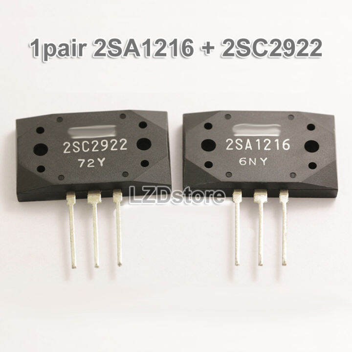 1คู่ Original (1Pc 2SA1216 + 1Pc 2SC2922 ) A1216 C2922 High-Power ...