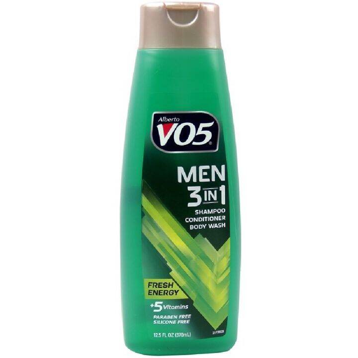 Vo5 Men 3in1 Shampoo Conditioner Bodywash 370ml. | Lazada PH