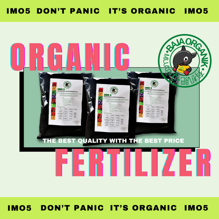 100% Organic Fertilizer - Indigenous Microorganism 5 (IMO5) | Lazada