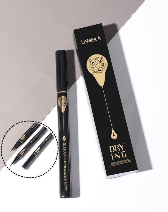 LAMEILA อายไลเนอร์สีดำ สำหรับแต่งหน้า ติดทนทาน คุณภาพดี | Lazada.co.th