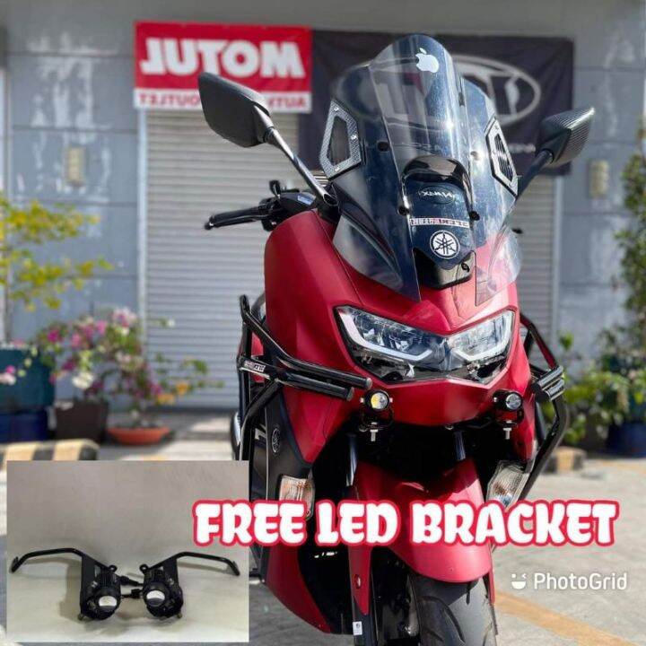 ♨CRASH GUARD W FREE LED BRACKET FOR NMAX V2 V2. 1 | Lazada PH