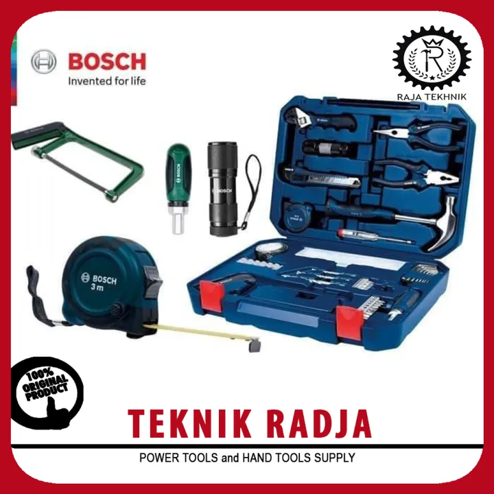Tool Kit Bosch 108 Pcs Lengkap / Toolbox Multifunction | Lazada Indonesia