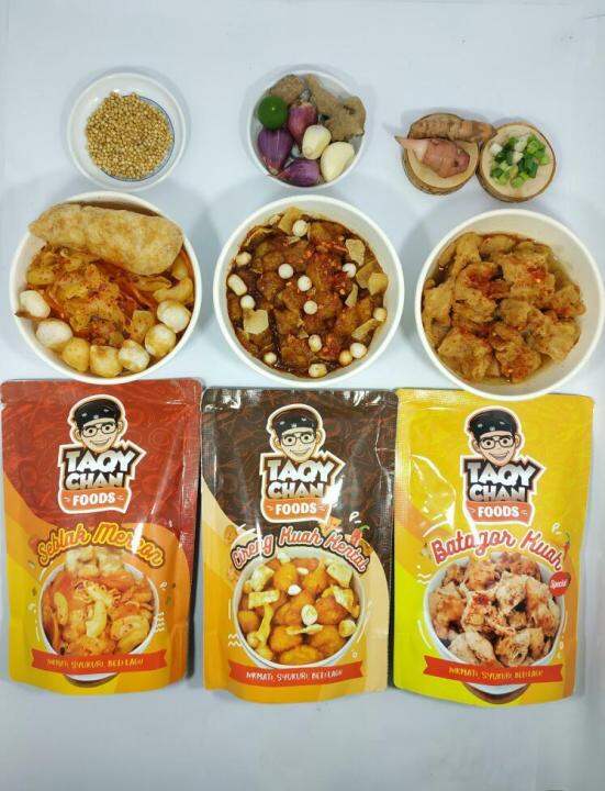 Taqychan Foods Batagor Kuah & Seblak Pedas Mercon | Lazada Indonesia