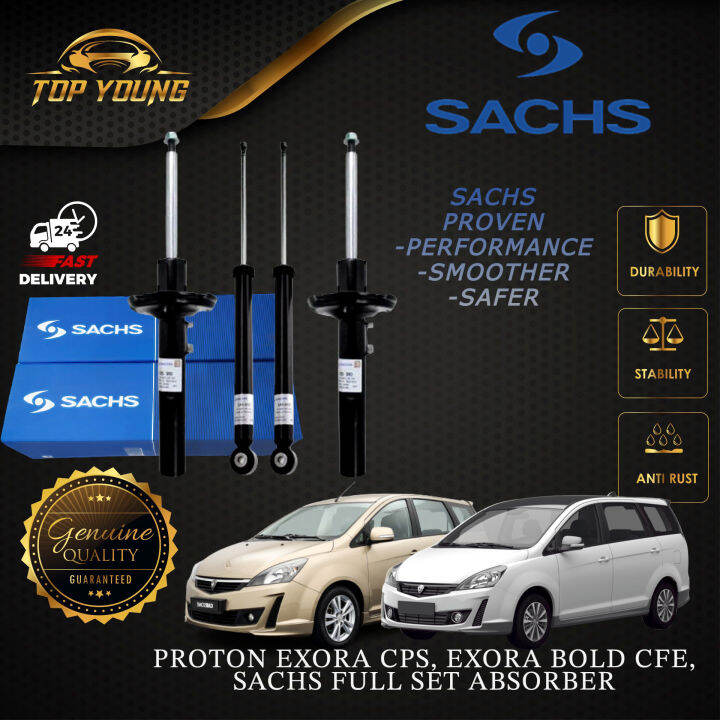 SACHS PROTON EXORA CPS NON TURBO , EXORA BOLD CFE TURBO, SHOCK ABSORBER ...