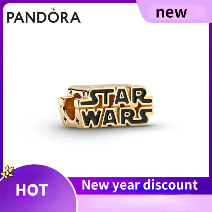 Pandoraˉ Charm ˉPandora's New DisneyˉStar Wars Shining 3D Logo Emblem ...