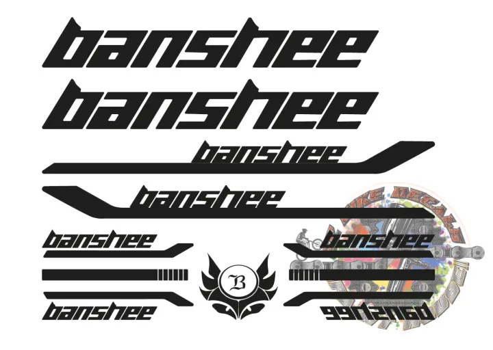 BANSHEE BIKE FRAME DECALS | Lazada PH