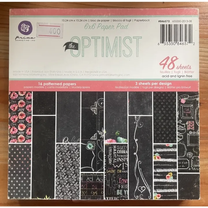 6x6” Premium Scrapbook Paper Pads/Cardstocks | Lazada PH