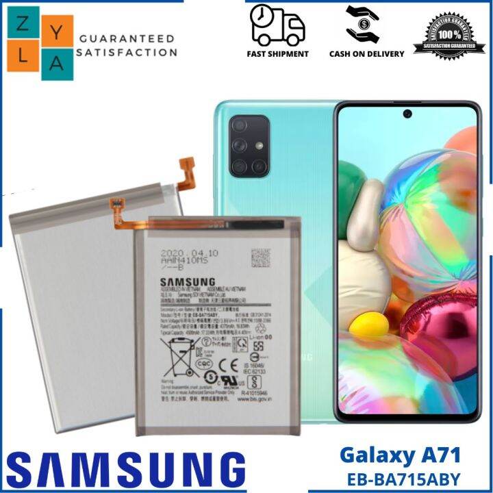)~[Samsung Galaxy A71 SM-A715F/DS Battery Model EB-BA715ABY, original ...