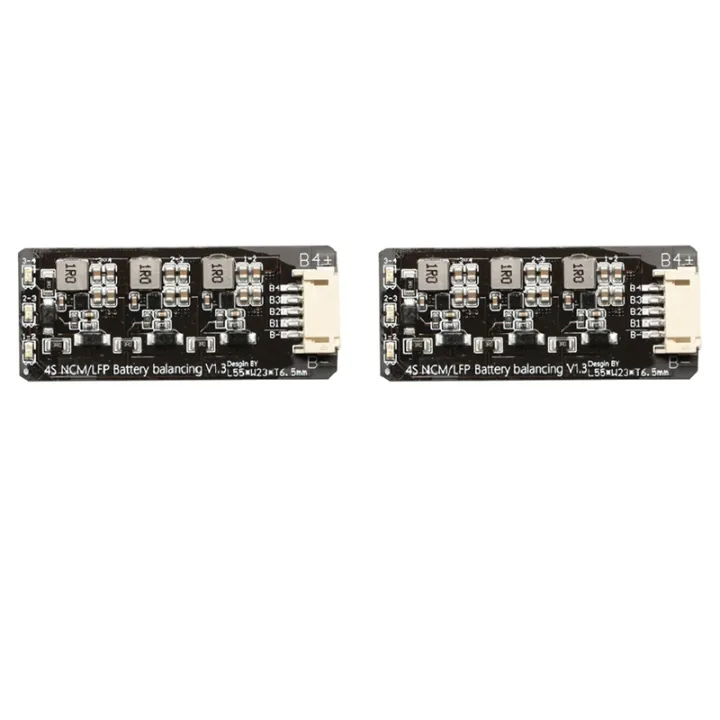2X 4S Li-Ion Lipo Lifepo4 LFP Battery Active Equalizer Balancer BMS 1.2A Balance Energy Transfer ...