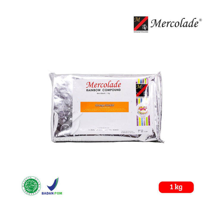 [Orange] Mercolade Compound Batang [1 kg] | Lazada Indonesia