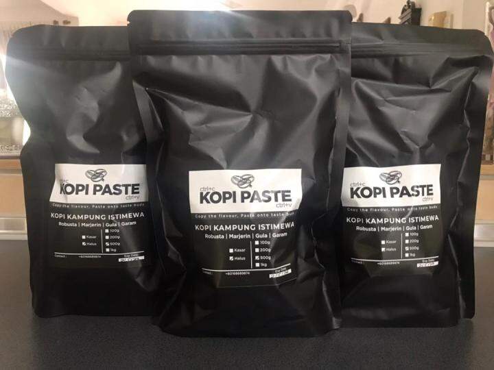 Kopi Kampung Robusta [Kopi Paste] [Made in Malaysia] [500gm] | Lazada