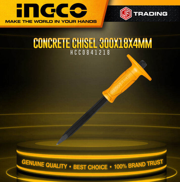 INGCO Concrete Chisel 300x18x4mm HCC0841218 | Lazada PH