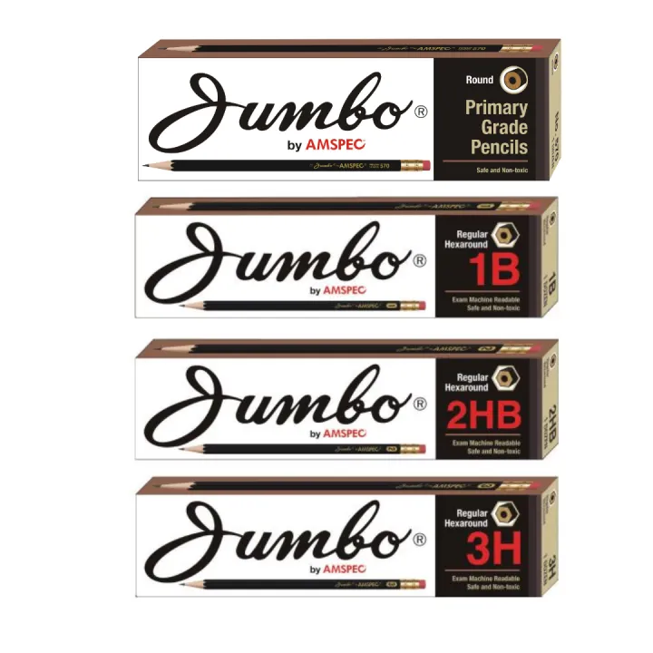 Jumbo by Amspec Pencil | Writing Tools (per pc) | School Supplies ...