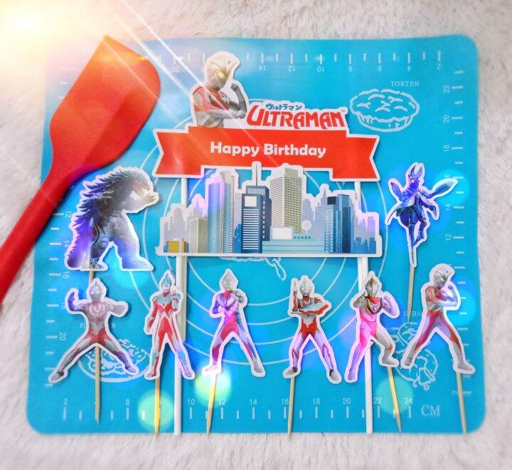 Topper Custom Nama Karakter Ultraman | Lazada Indonesia