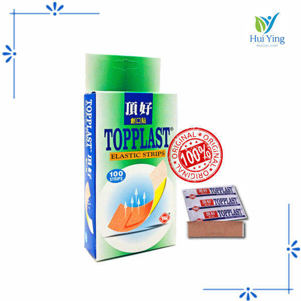 TOPPLAST ELASTIC STRIPS 100 strips | Lazada