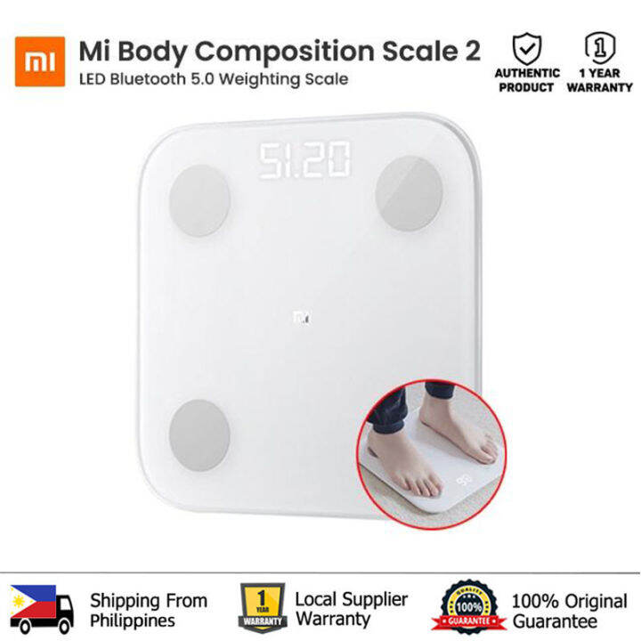 Xiaomi Body Fat Scale 2 Smart Original Mi Body Composition Mi Weighing ...