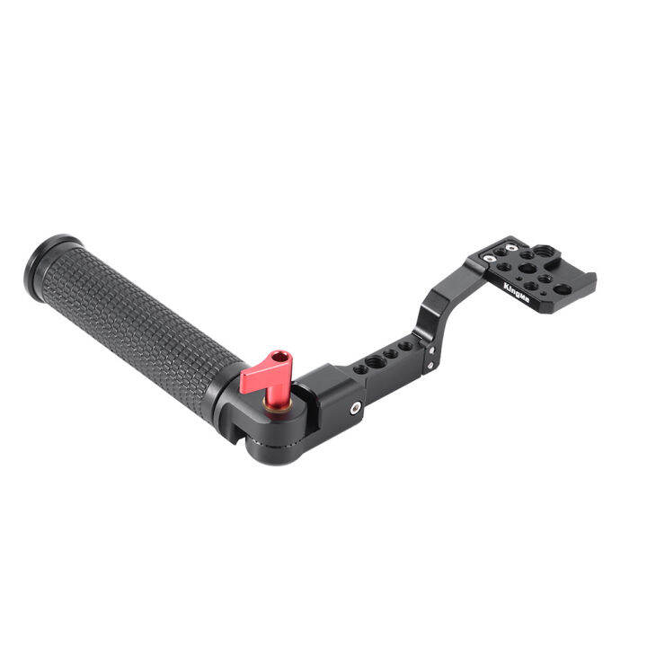 [ฟรี Shipg] Gimbal Stabilizer Handle Grip LED Light ไมโครโฟน Expansion ...