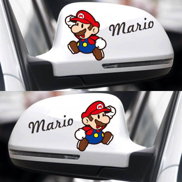 Super Mario Mary Car Stickers Car Body and Doors Glass Window Cover ...