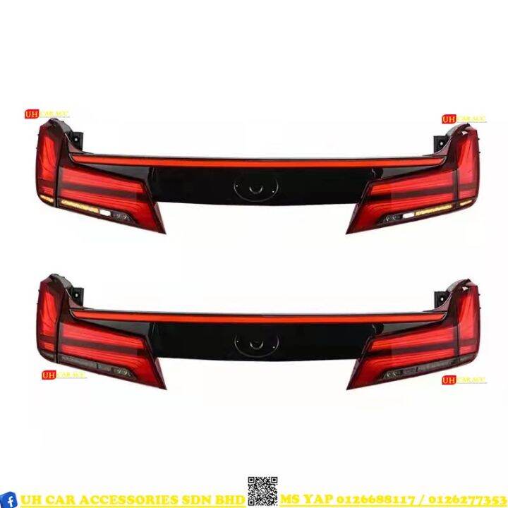 TOYOTA ALPHARD 2015-2022 AGH30 ANH30 LED TAILLAMP TAILLIGHTS TAIL LAMP ...