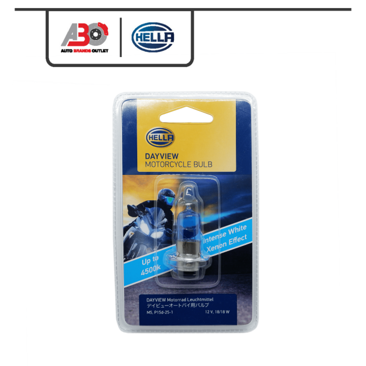 HELLA M5 Motorcycle Halogen Bulb 4500K | Lazada