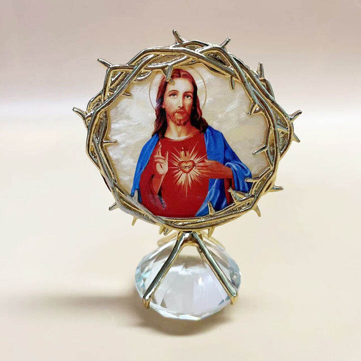 Crystal/Diamond Base Holy Family Collectibles Religious Display | Lazada PH