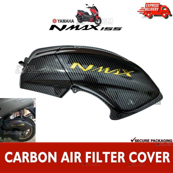 Nmax V1 Air filter Cover *Carbon with NMAX logo *Plug and Play | Lazada PH