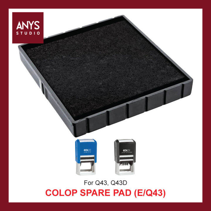 COLOP SPARE PAD E/Q43 (FOR STAMP CODE Q43, Q43D) | Lazada