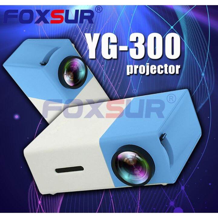 [COD]YG-300 600 Lumens Mini Portable Projector wireless projector HD ...