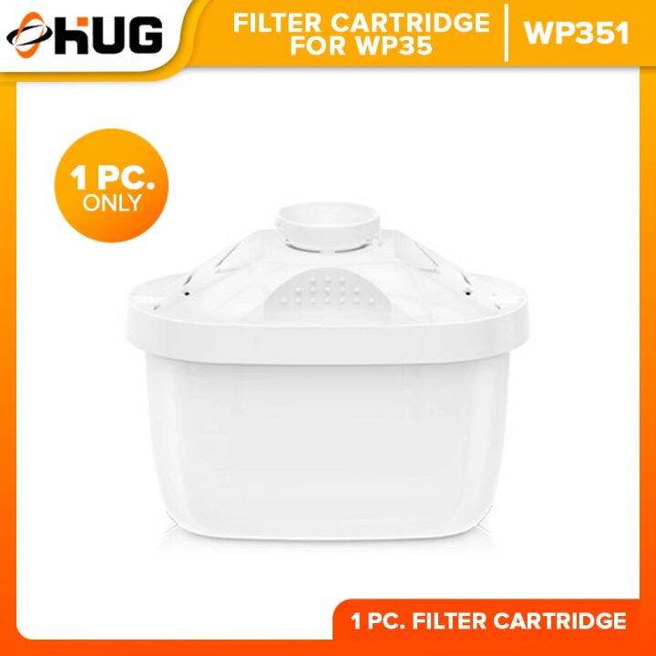 HUG Water Filter Pitcher 2.5L Premium Alkaline Jug Pure Healthy Mineral ...