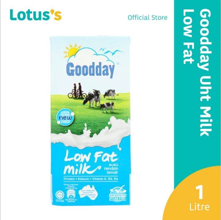 Goodday Uht Milk Low Fat 1L | Lazada