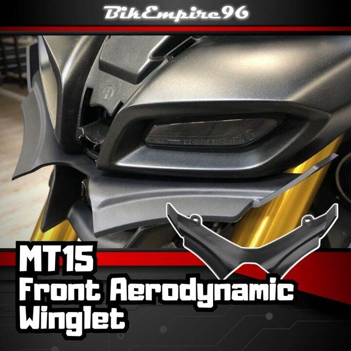 Yamaha MT15 Winglet Aerodynamic Front Beak Nose Fairing Cowl Smooth ...