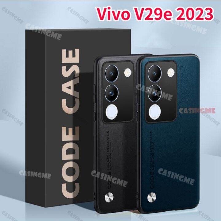 Vivo V29e เคสโทรศัพท์กันกระแทกเคสหนัง2023เรียบง่ายสุดหรูสำหรับ Vivo V29e V 29V V29E VivoV29E V ...