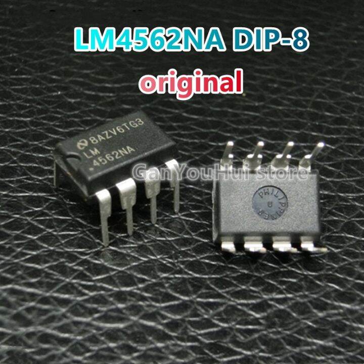 1ชิ้น LM4562NA DIP-8 LM4562 4562NA DIP8เสียงเครื่องขยายเสียงปฏิบัติการ ...