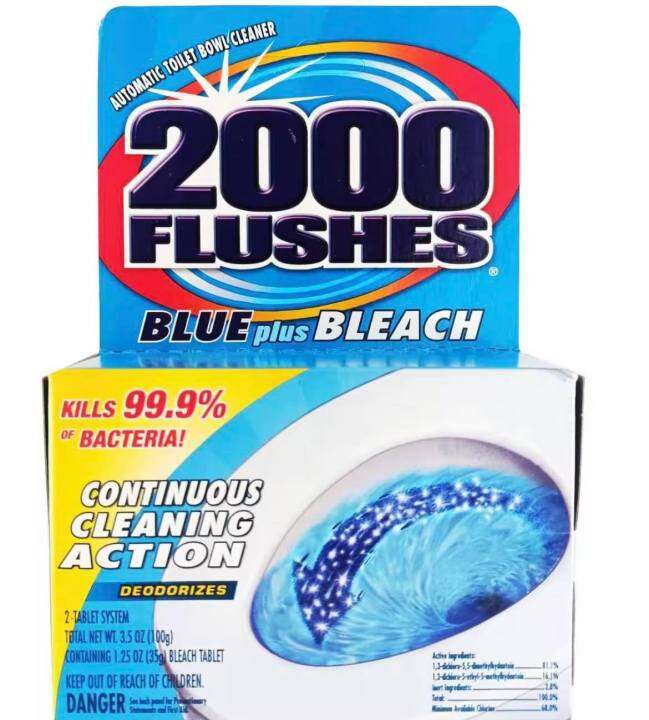 2000 Flushes Blue plus Detergent | Lazada PH