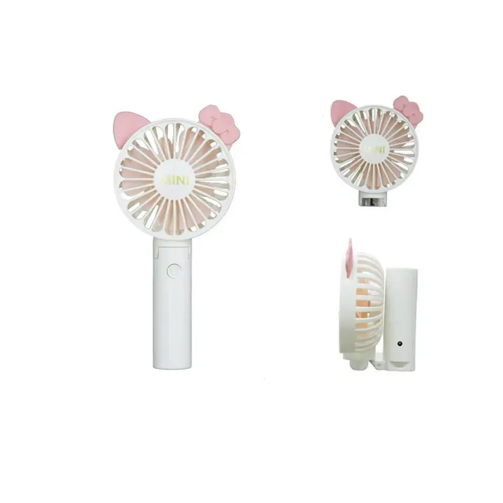 WOO- X9 Foldable USB hello kitty Mini Fan cod | Lazada PH