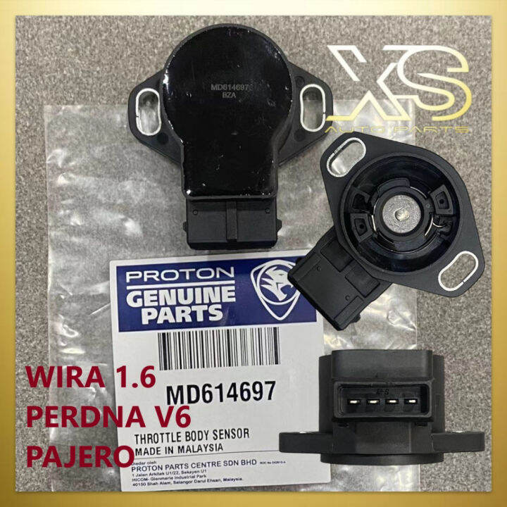 100% PROTON WIRA 1.6 PERDANA V6 MITSUBISHI PAJERO 4PIN THROTTLE BODY ...