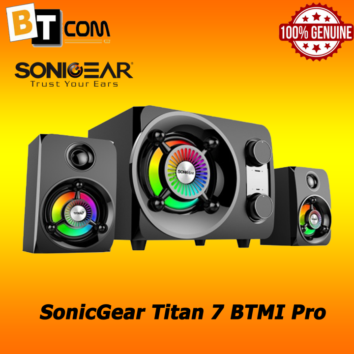 SonicGear Titan 7 BTMI Pro 2.1 Bluetooth Speaker | Lazada