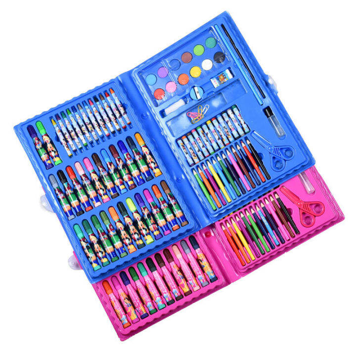 ESSE 86PCS Kids Super Mega Painting Drawing Coloring Paint Color ART ...