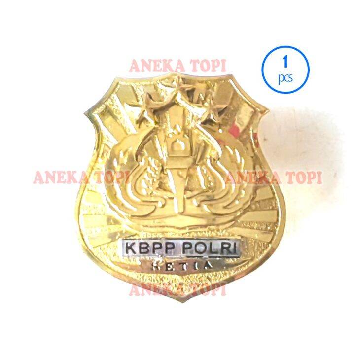 Lencana KBPP Polri Setia – Lencana Pin PolriSetia - Aneka Topi / 1 pcs ...